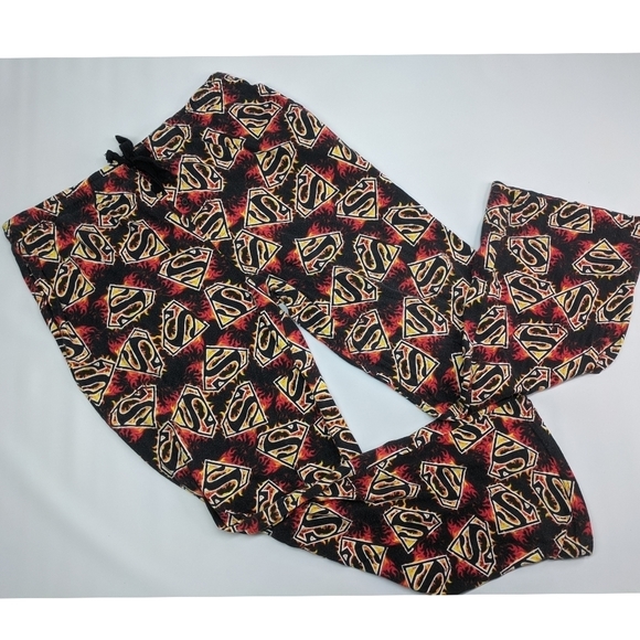 DC Comics | Pants | Superman Pajama Pants Xl Superhero Euc | Poshmark